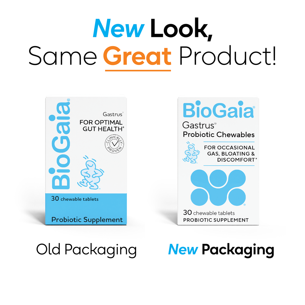 BioGaia Gastrus | Adult Probiotic for Constipation, Diarrhea, Gas, Bloating