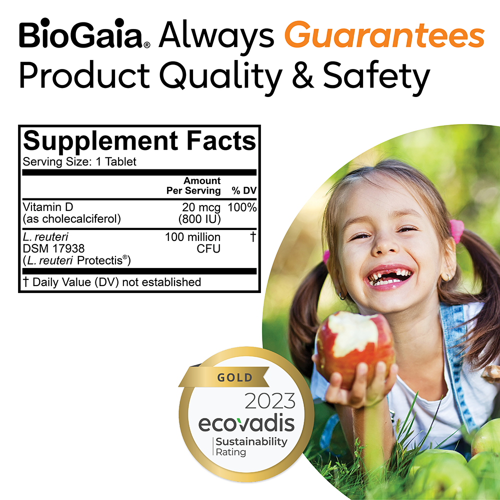 BioGaia Immune Active KIDS | Probiotic for healthy immune system