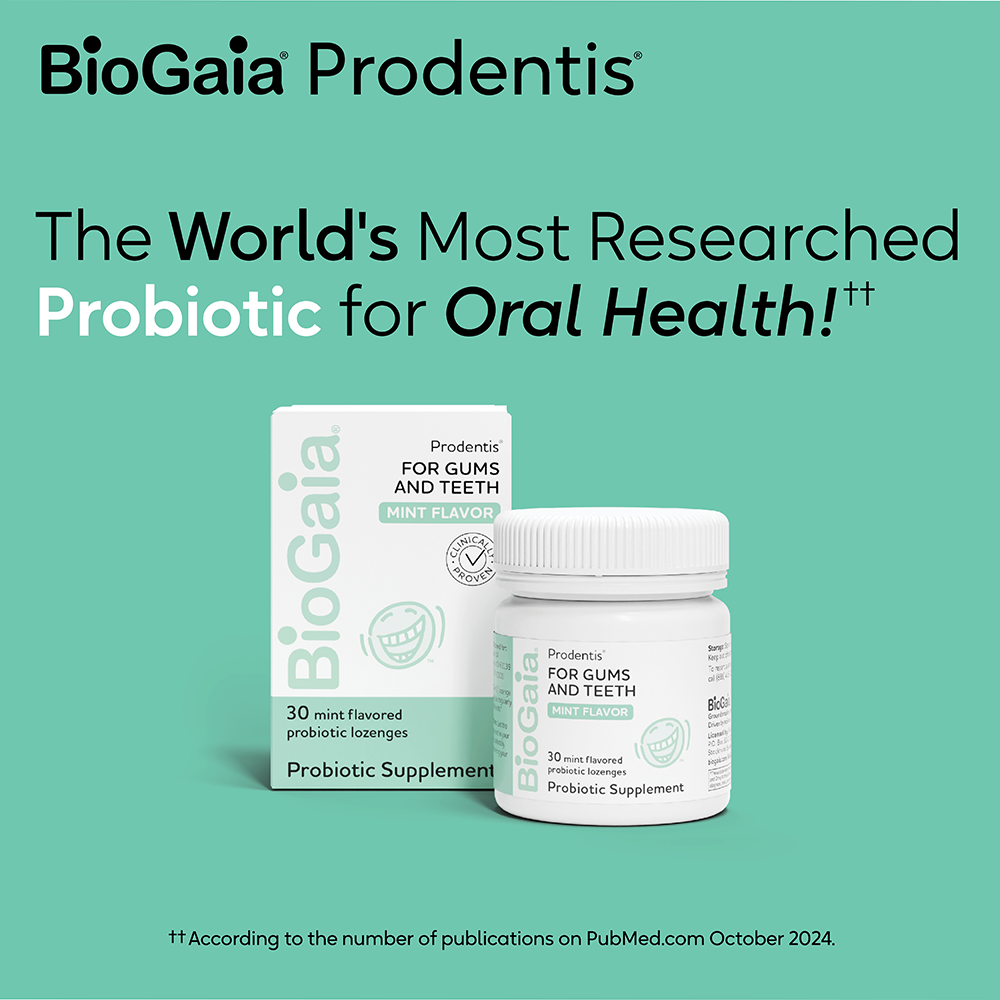 BioGaia Prodentis Mint 3-Pack Bundle | Probiotic for Healthy Gums