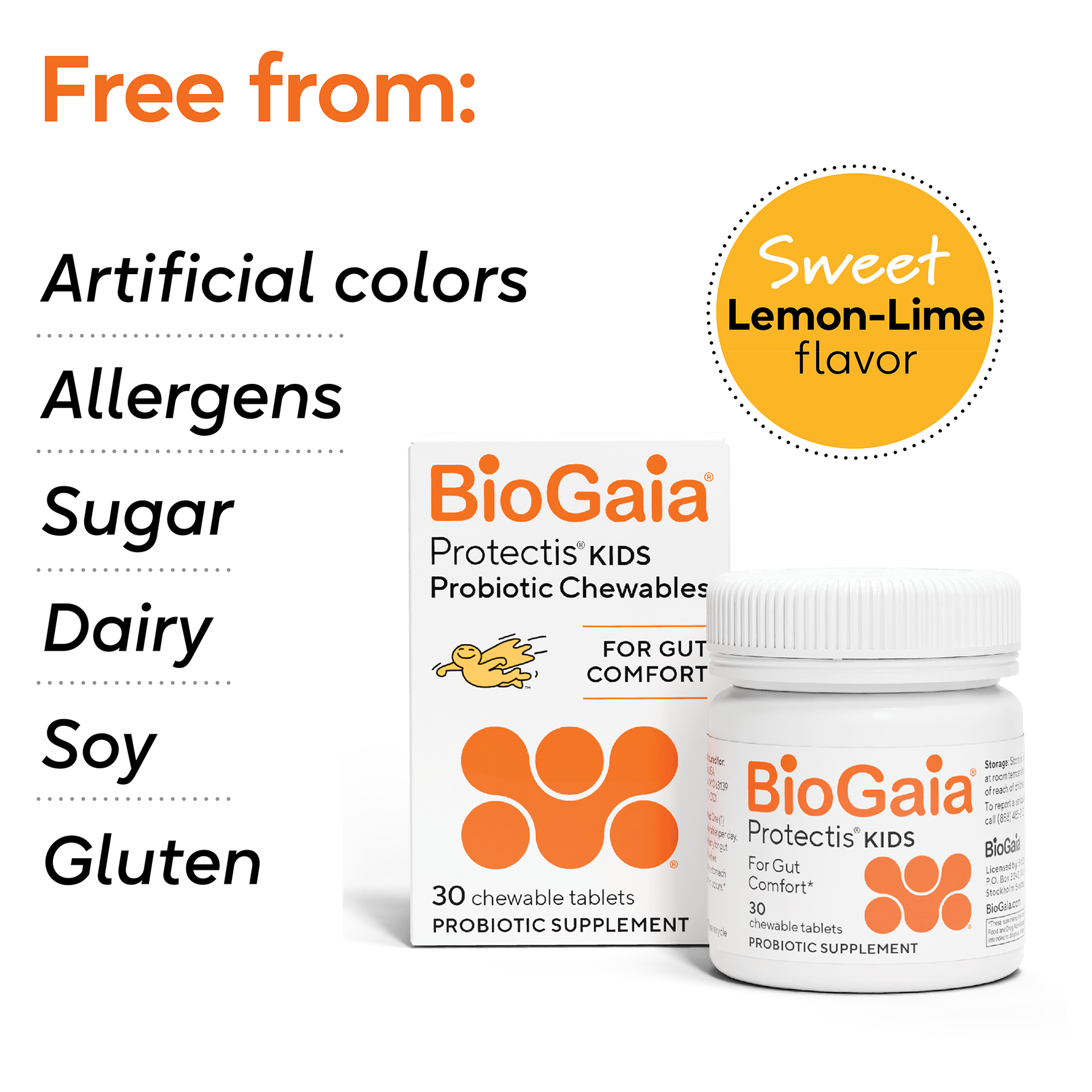 BioGaia Protectis KIDS | Children's Probiotic for a Happy, Healthy Tummy
