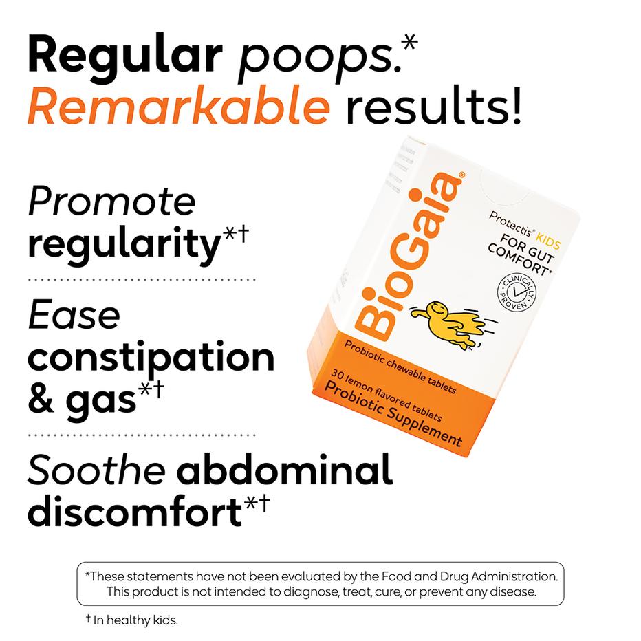 BioGaia Protectis KIDS | Children's Probiotic for a Happy, Healthy Tummy