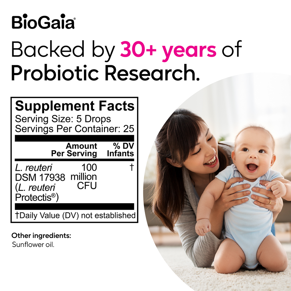BioGaia Protectis BABY | Probiotic for Babies | Helps with Colic